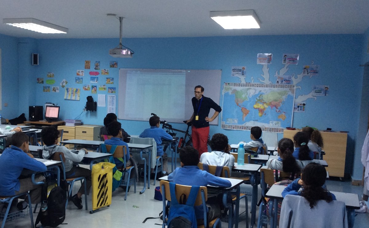 Egypt #4 – Oasis International School – – Bike with Diabetes